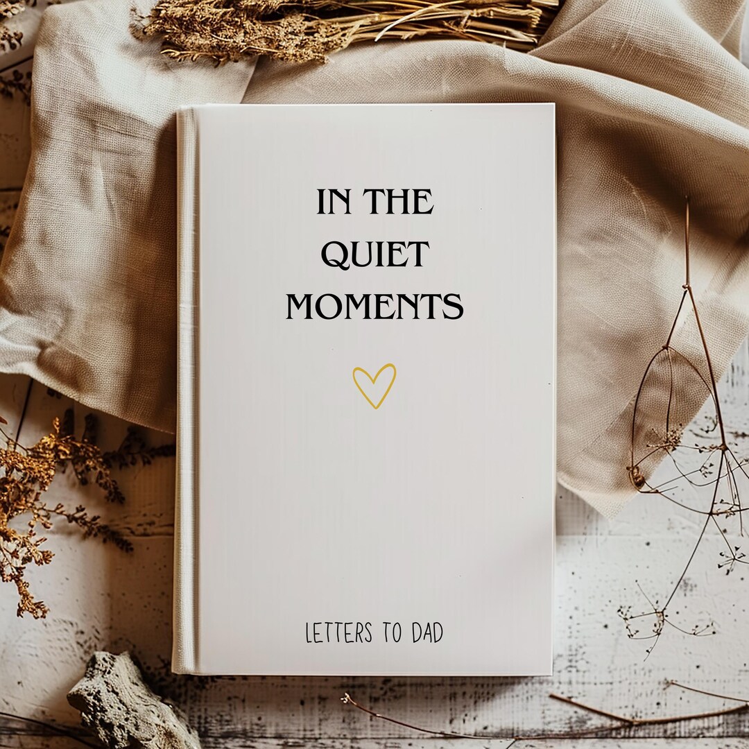 Dad Grief Journal, Letters to Dad Memory Book, Hardcover Keepsake ...