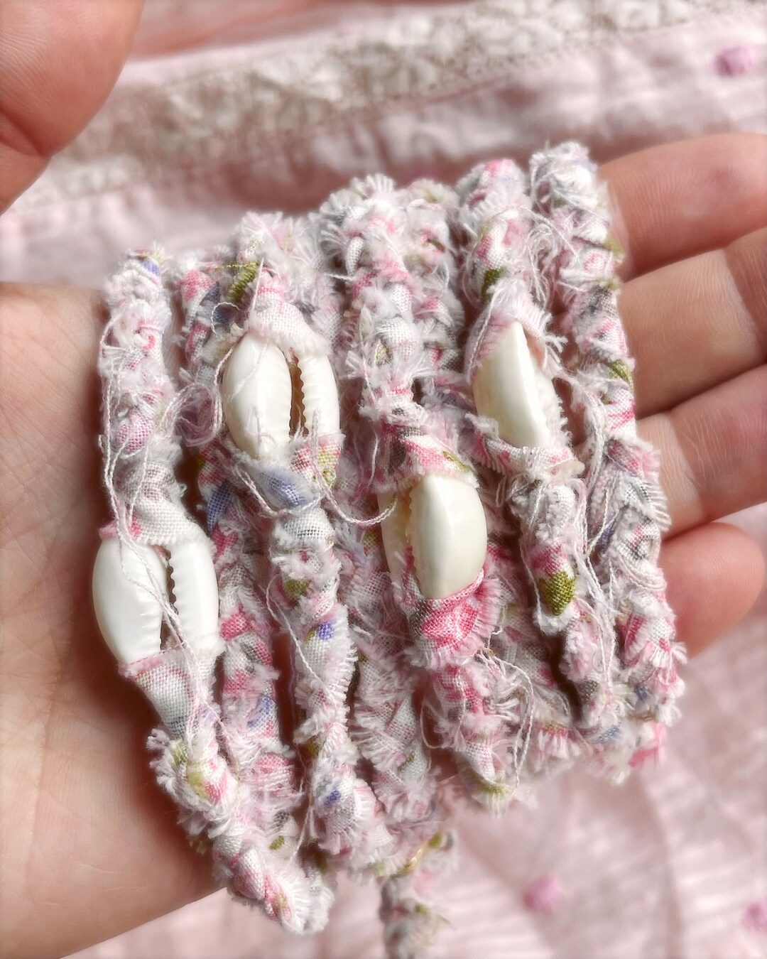 Coquette Beachy Boho Friendship Shell Bracelet - Etsy