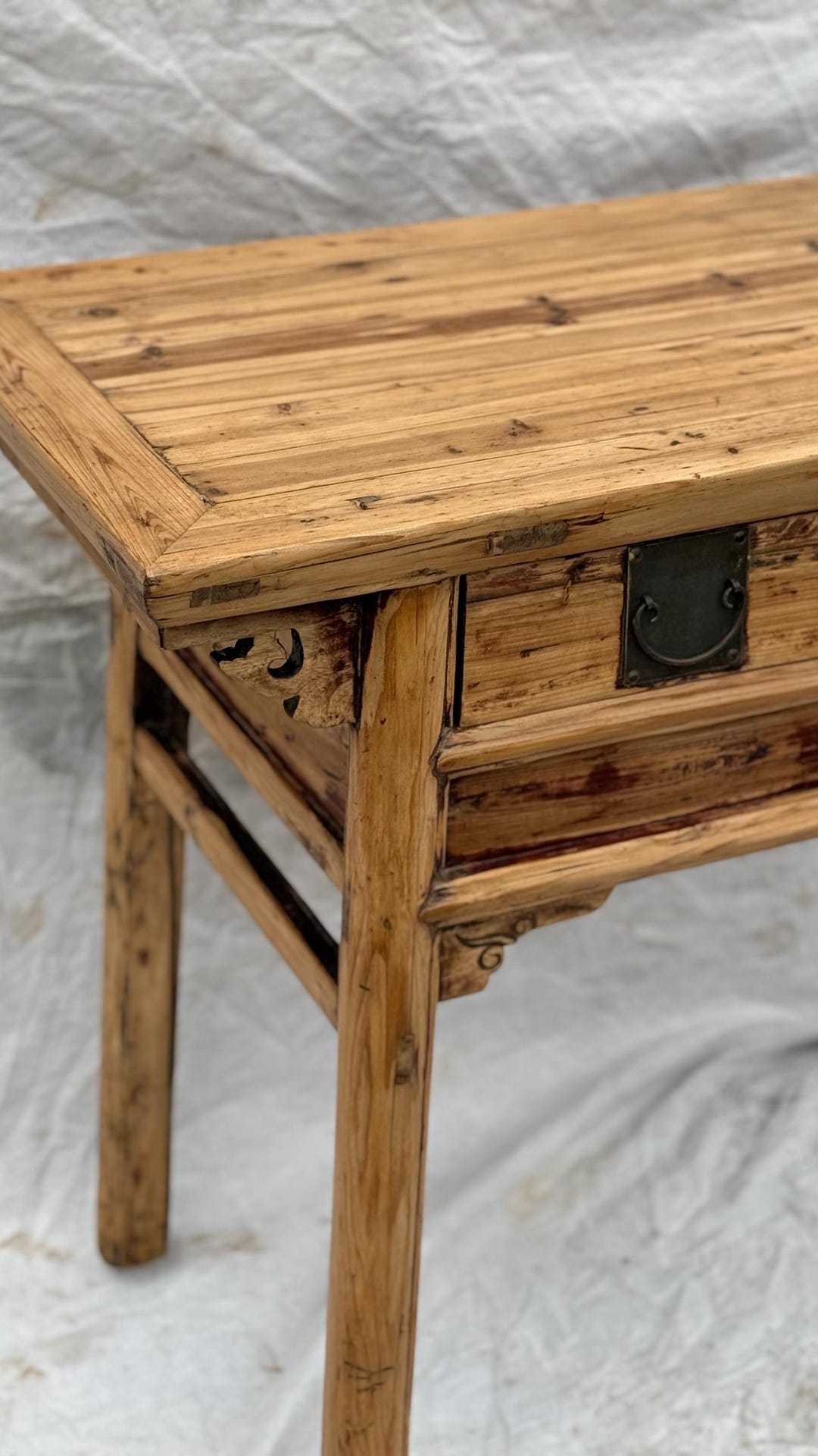 19th Century Chinese Elm Table - Etsy