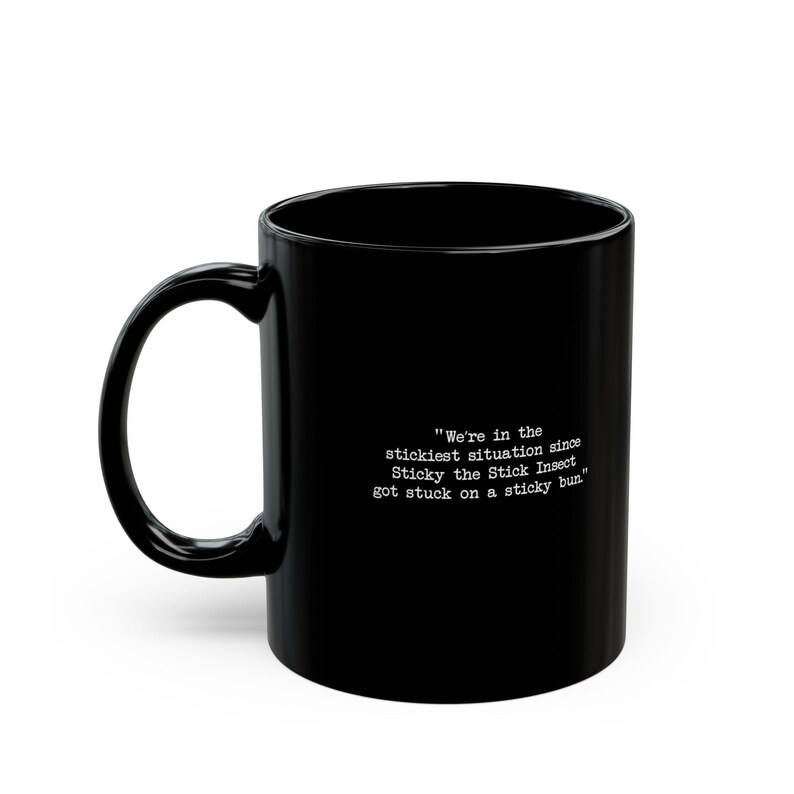 Blackadder Sticky the Stick Insect Quote British TV Comedy Fan Art ...