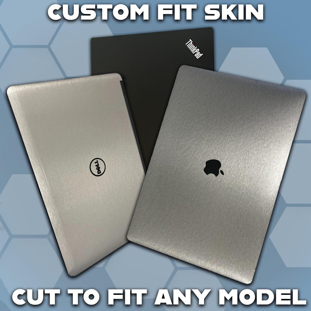 Custom Skin for Any Laptop - Cut to Order - Metallic Vinyl Matches ...