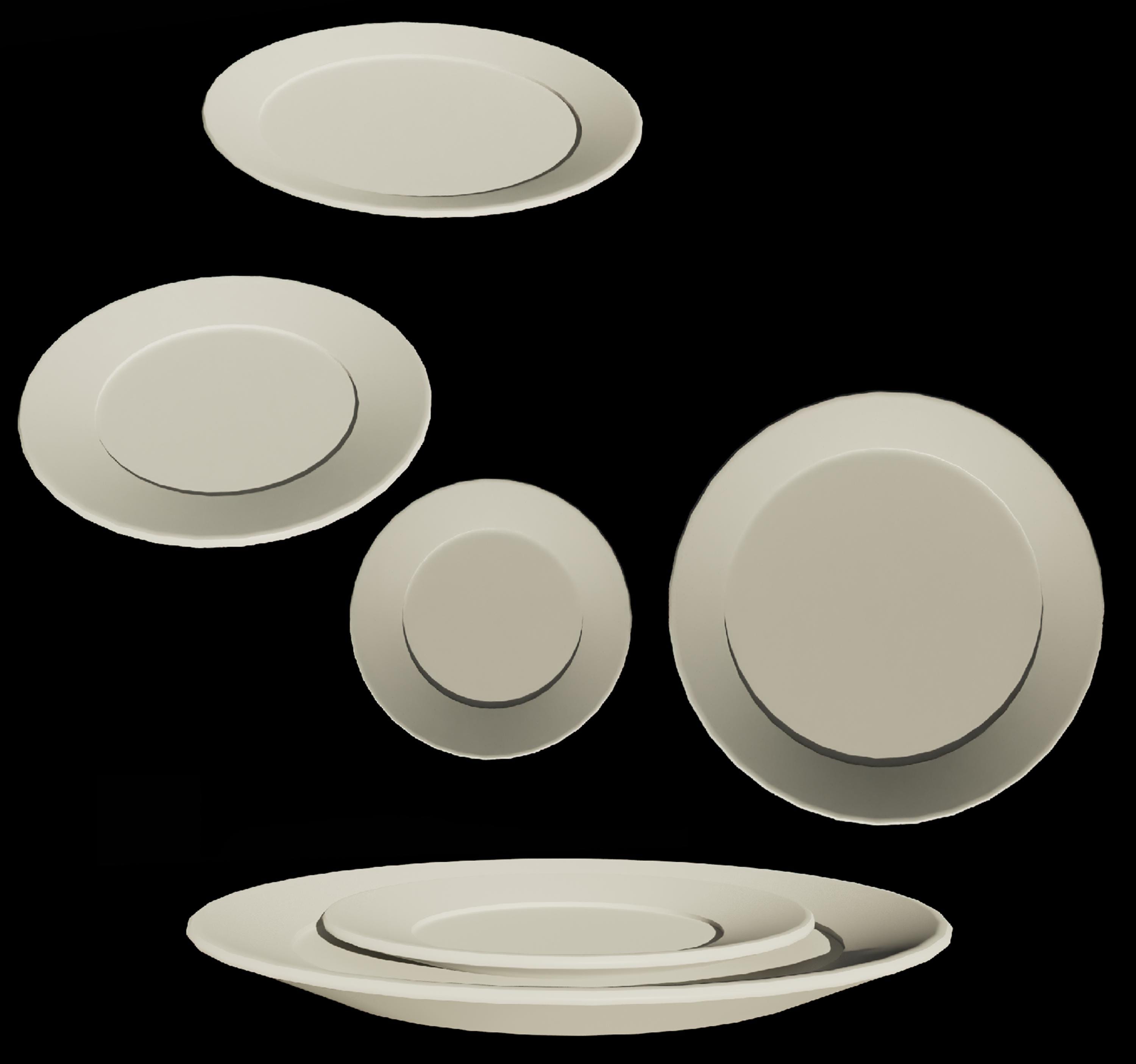 1:12 Scale Dollhouse Dishware - 3D Printable Mugs, Cups, Plates and ...