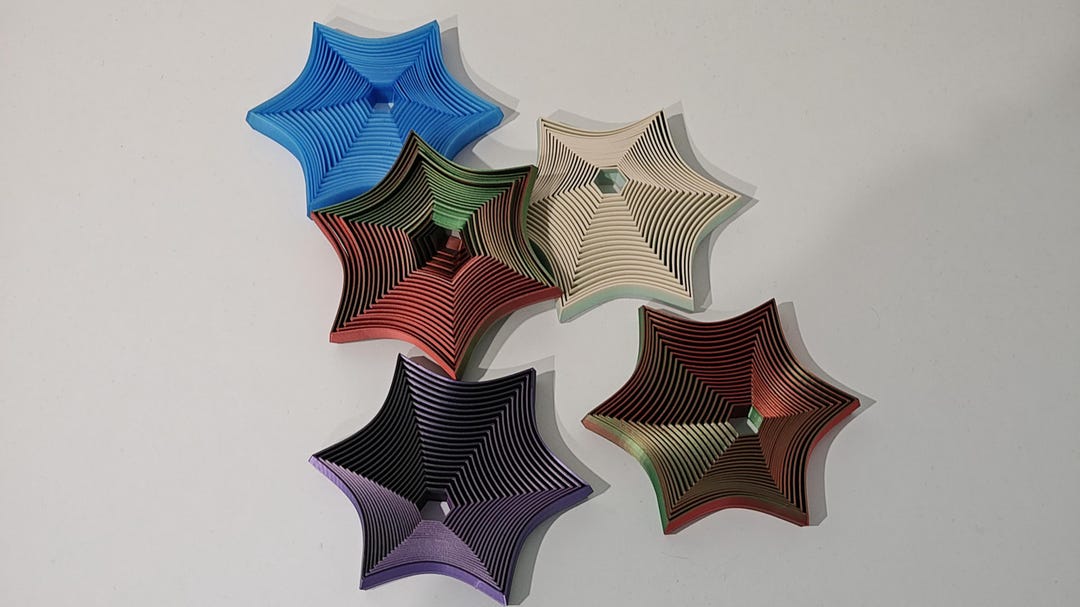 Hex Expanding Fidget Toy, Many Colors Available! - Etsy