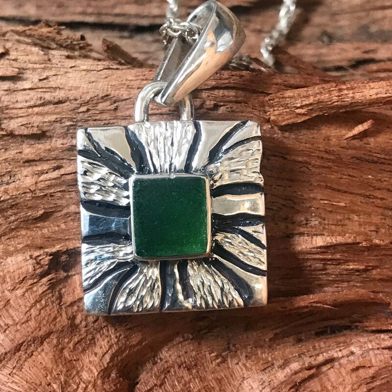 Custom Glass Pendant - Etsy