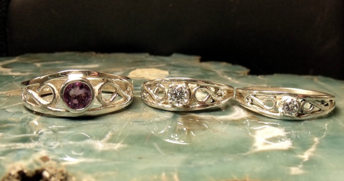 The Crow Ring Sterling Silver Large Size Rf180c - Etsy