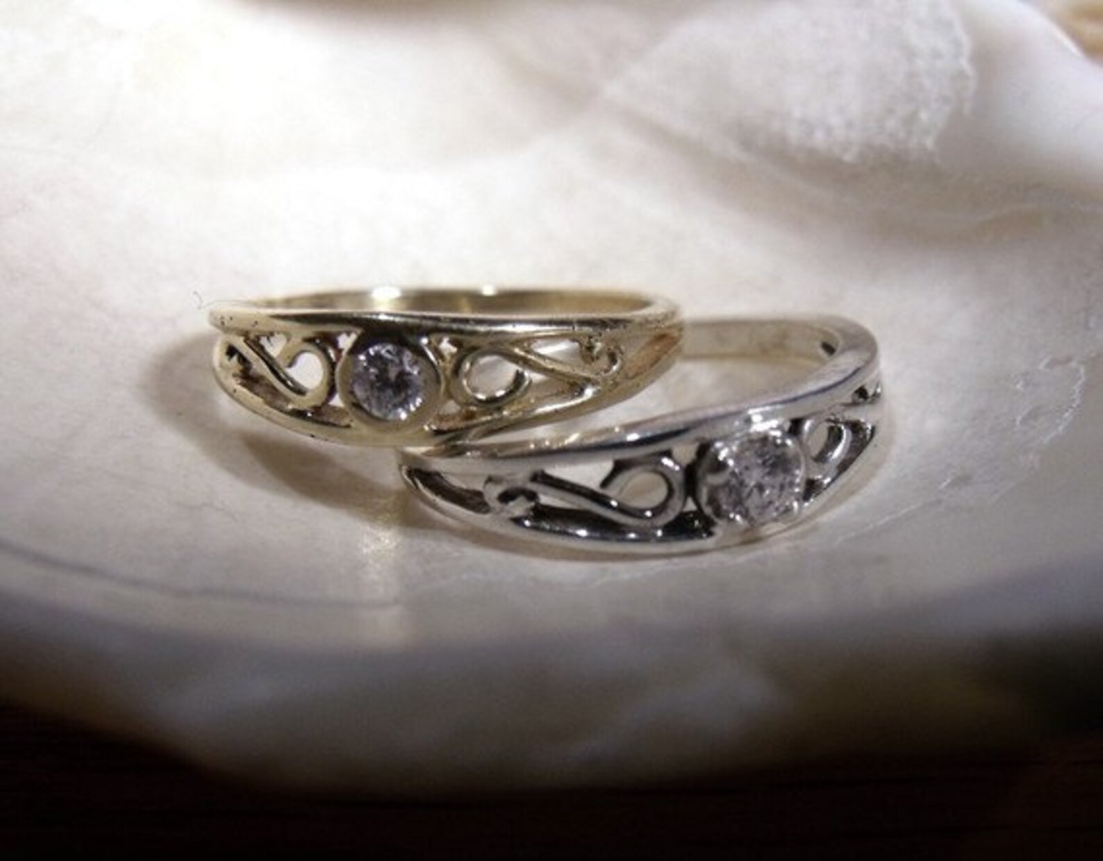 Crow Ring in Sterling Silver With Moissanite Center Stone - Etsy