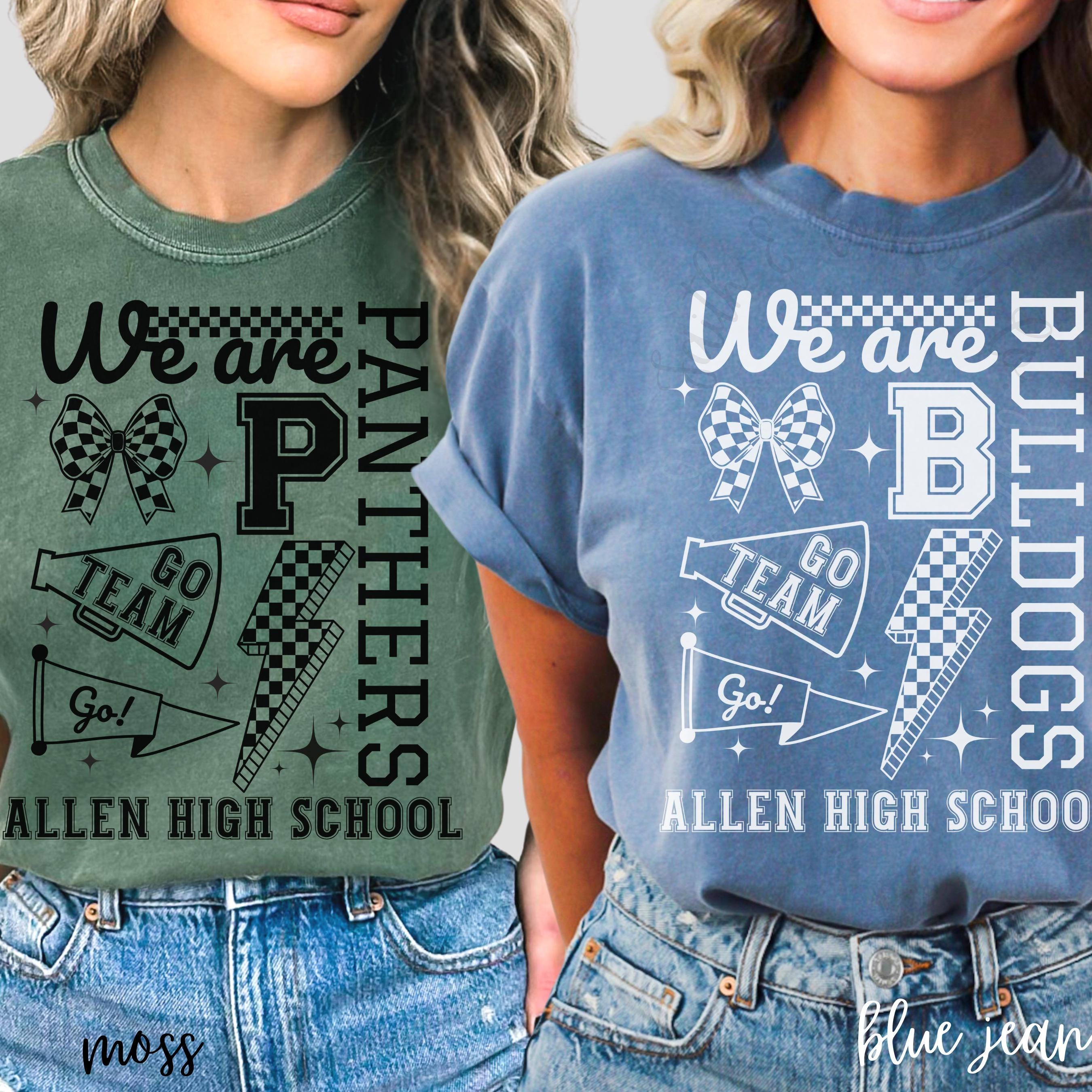 Custom School Mascot Shirt Personalized School Team T-shirt Favorite ...