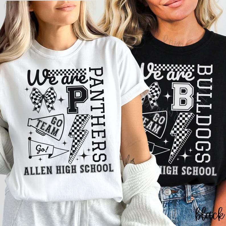 Custom School Mascot Shirt Personalized School Team T-shirt Favorite ...