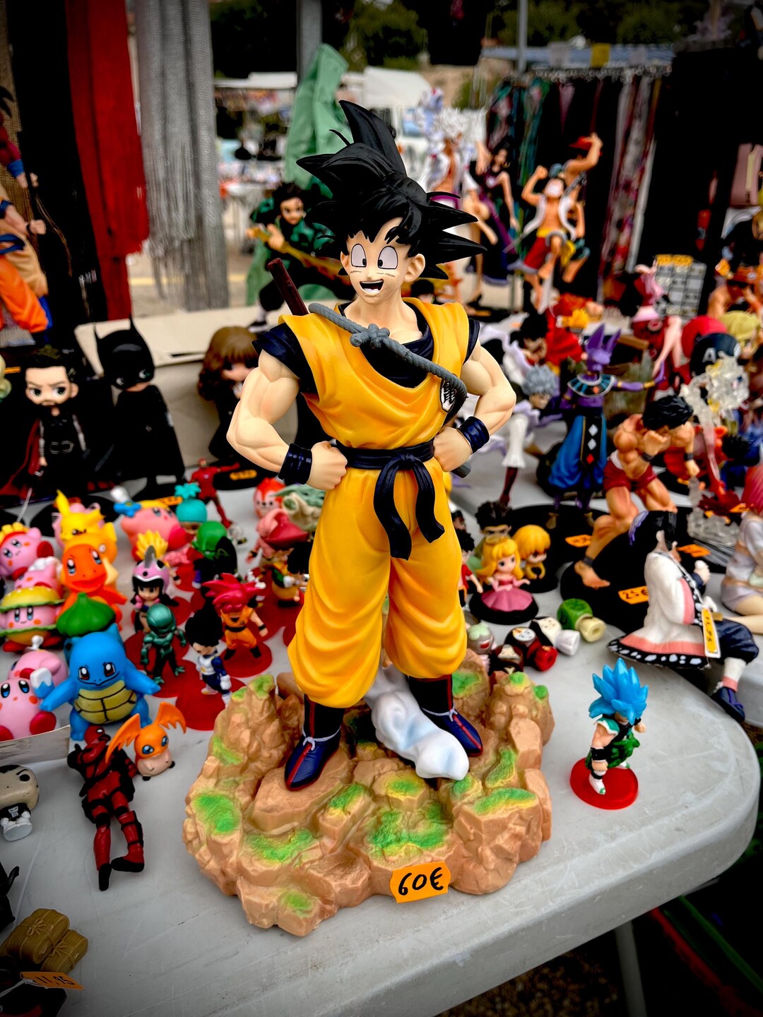 Dragonball Z Goku Super Sayan Anime 3d High Quality Big Tall Figurine ...