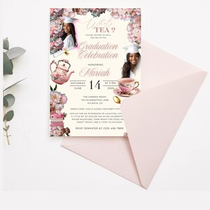 What’s Tea? Graduation Invitation – Digital Download - Etsy