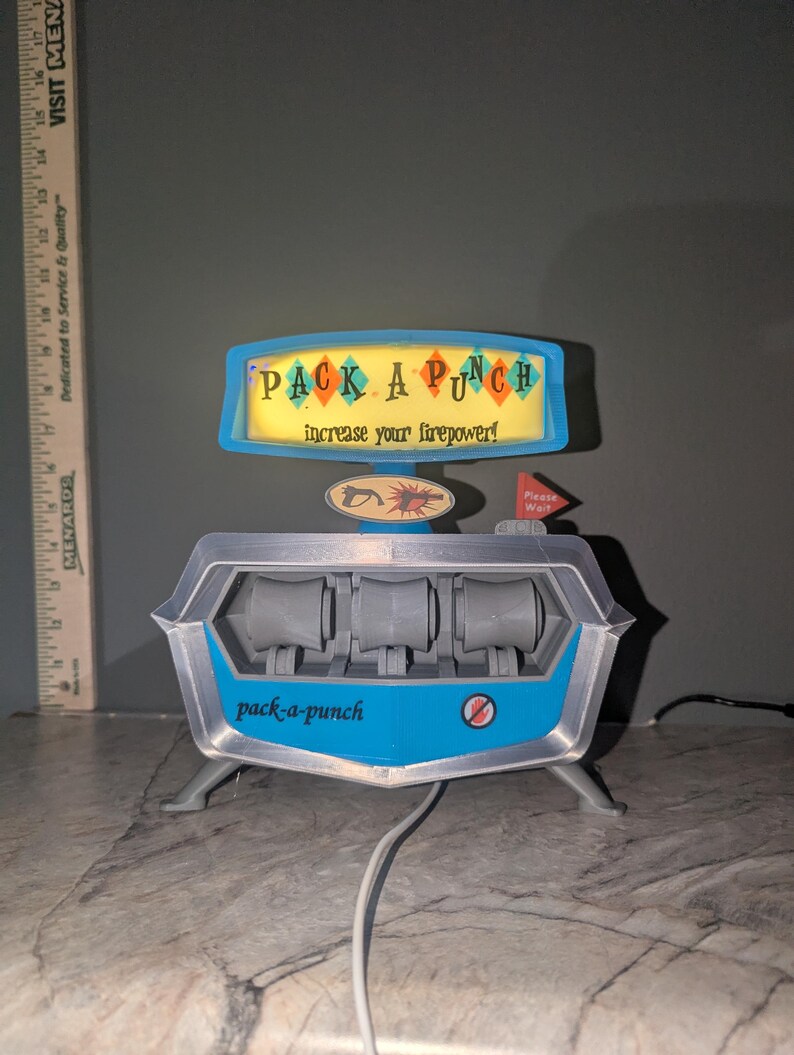 Call of Duty Zombies Pack A Punch Machine With LED Lighting - Etsy