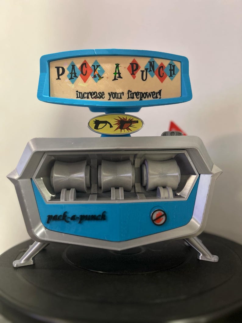 Zombies Inspired Pack A Punch With Leds and Sound Effects - Etsy
