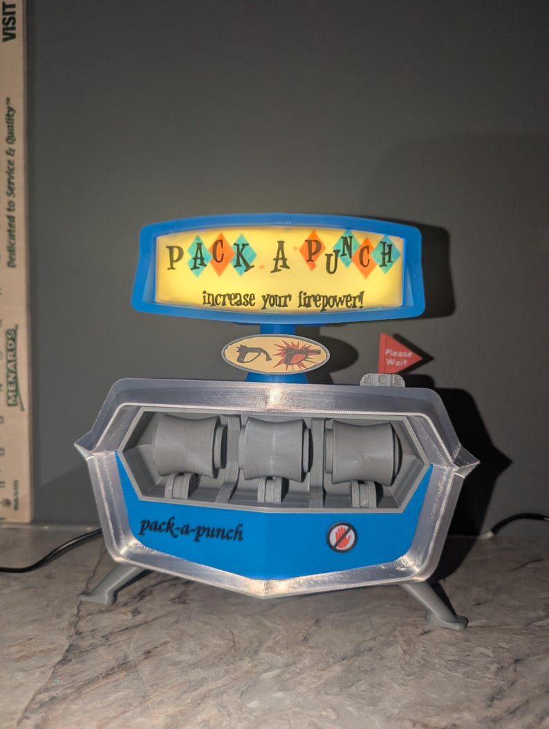 Call of Duty Zombies Pack A Punch Machine With LED Lighting - Etsy