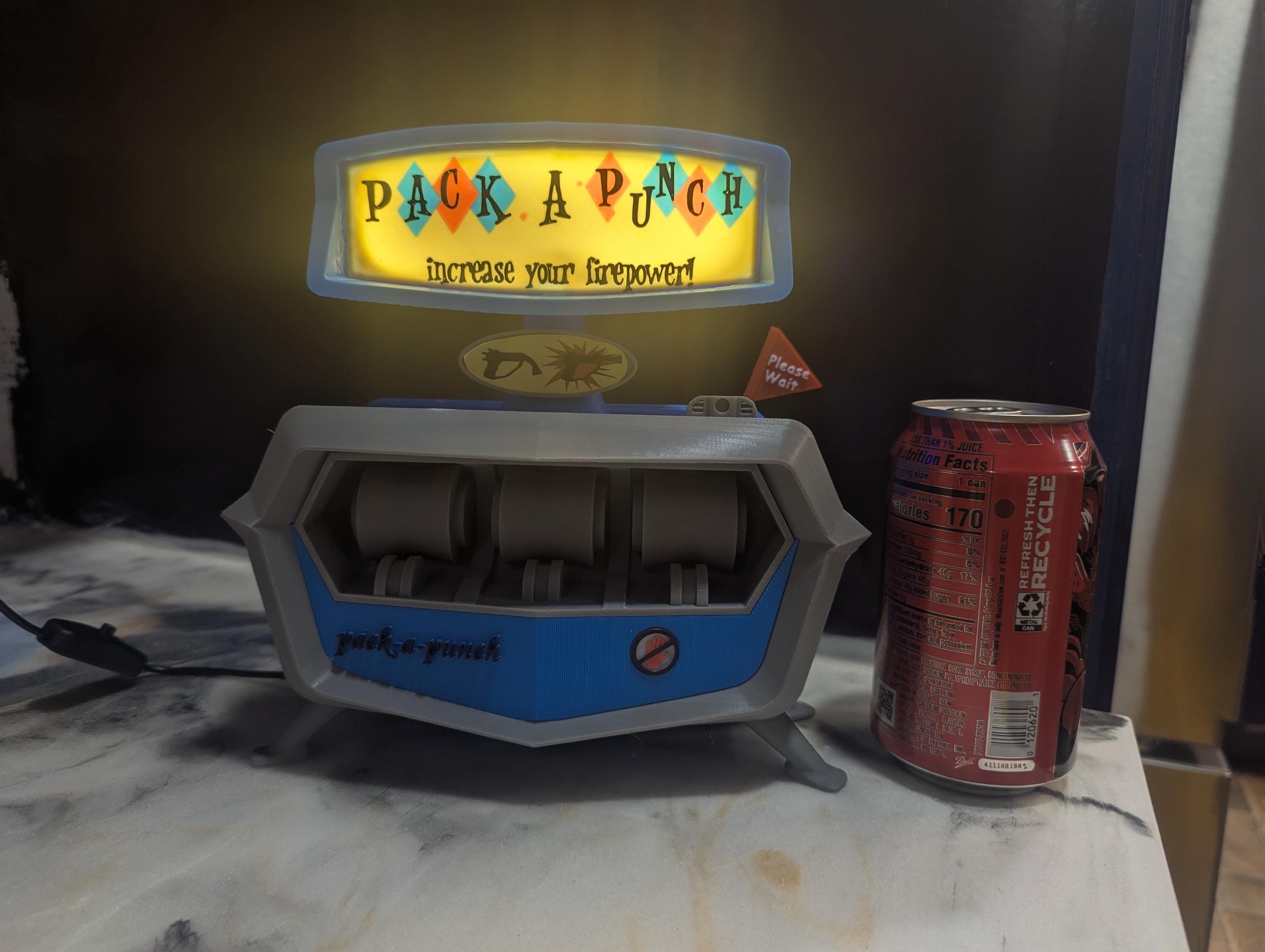 Call of Duty Zombies Pack A Punch Machine With LED Lighting - Etsy