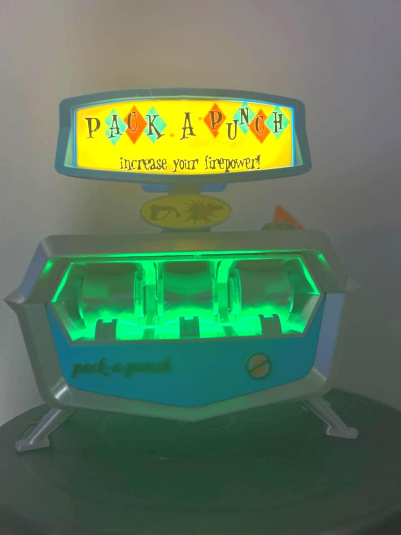 Zombies Inspired Pack A Punch With Leds and Sound Effects - Etsy
