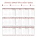 2025 Bible Calendar Printable PDF 12 Monthly Calendars With Bible ...