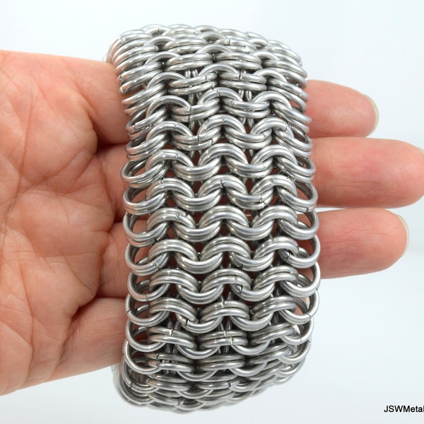 Chainmaille Cuff - Etsy