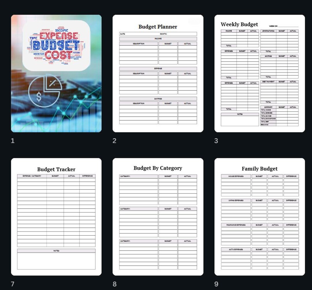 Budget Planner 007, 365 Day Plan, 2025, Money Plan, Yearly 365 Day Days ...