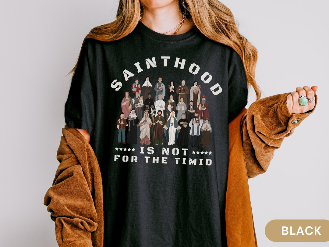 Catholic Saint Shirt Confirmation Gift for Catholic Girl or Boy, Funny ...