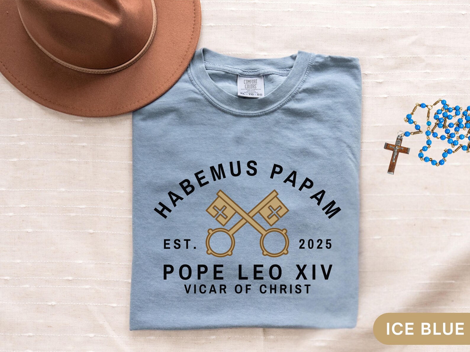 Pope Leo XIV Shirt New Pope Leo 14 Tshirt Catholic Tee Vicar of Christ ...