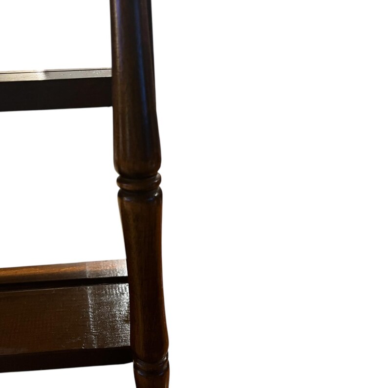 20" Vintage Wooden Wall Shelf With Arched Top - 1970s Colonial Revival ...