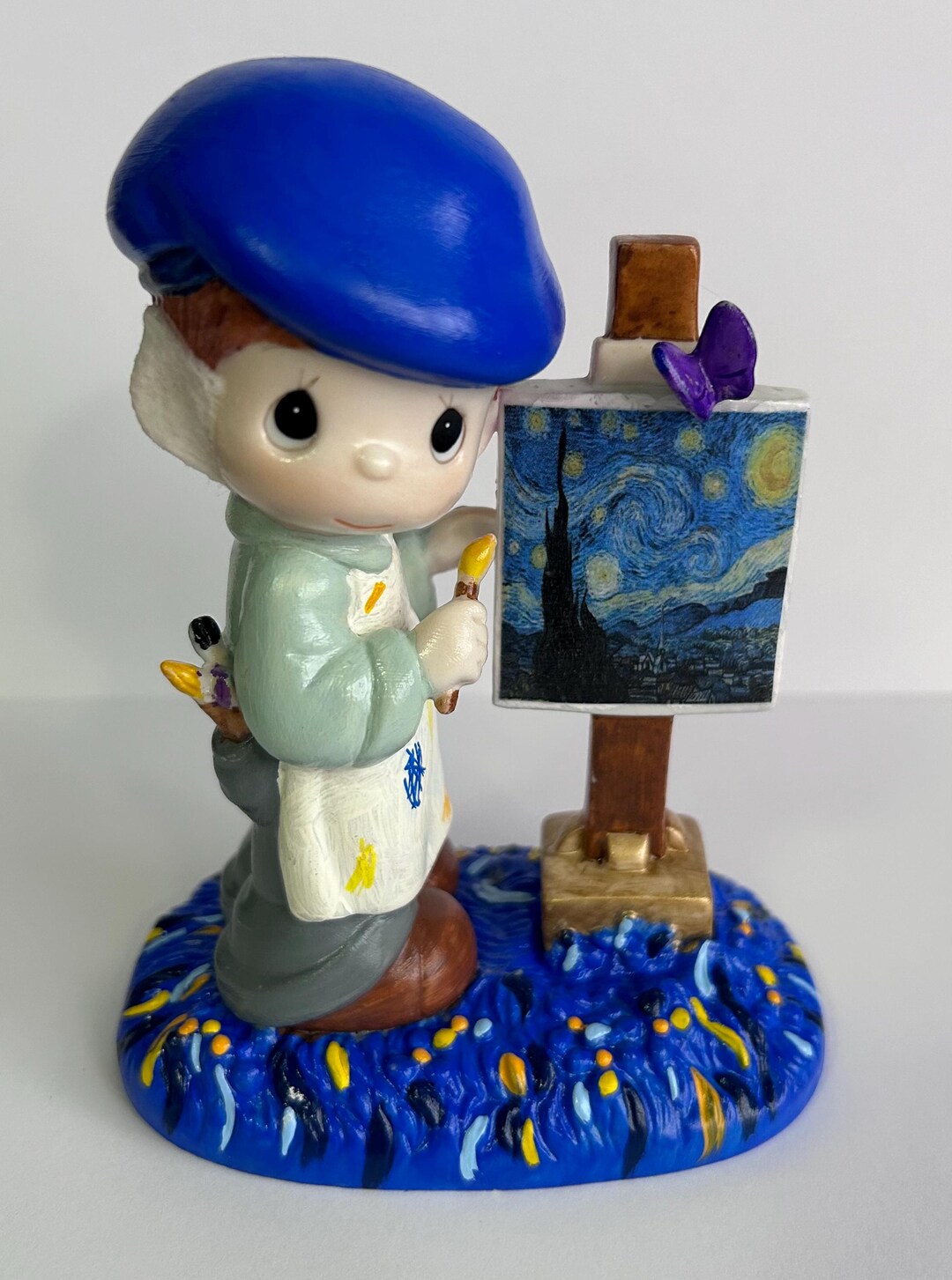 Altered Precious Moments Vincent Van Gogh - Etsy