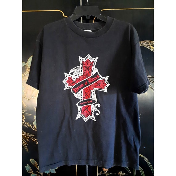 Vintage 1990s House of Blues Sunset Strip T-shirt - Gem