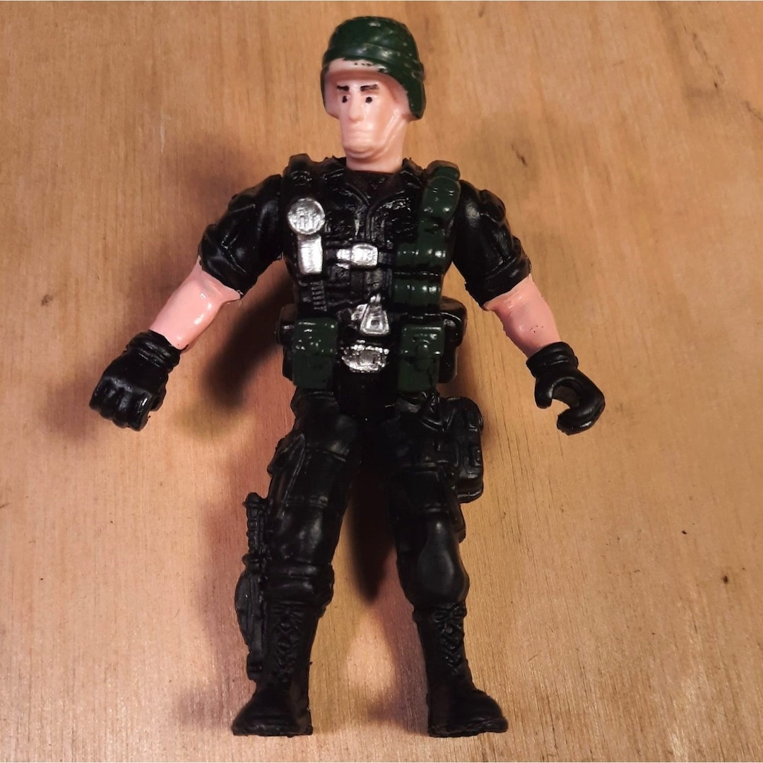 Chap Mei Excite USMC 4" Military Poseable Action Figure Kung Fu Grip - Etsy