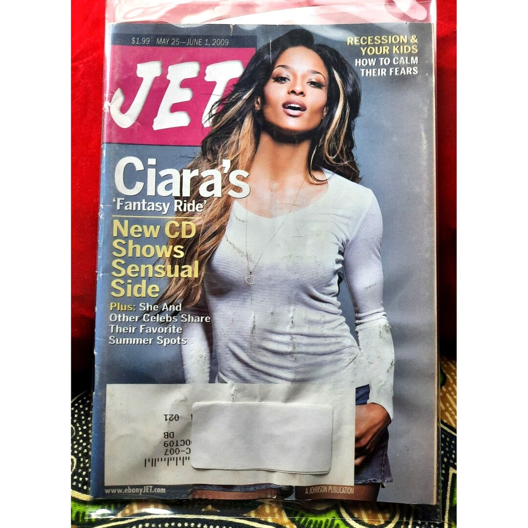 Vintage Jet Magazine Ciara May 25 June 1 2009 - Etsy