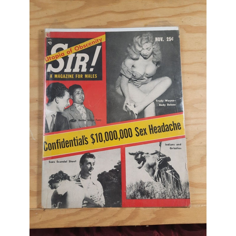 Girlie Magazines Etsy