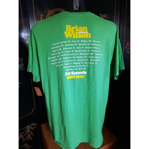 Mens L Tshirt Brian Wilson Celebrates Pet Sounds 2018 Tour Tshirt ...