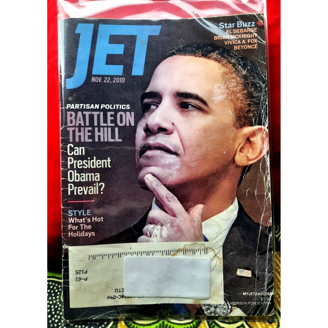 Vintage Jet Magazine President Barack Obama Nov 22 2010 - Etsy