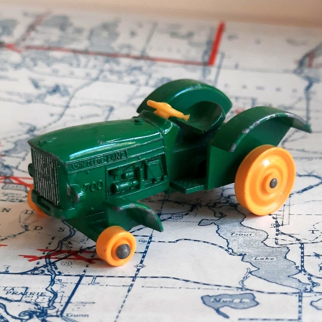 Vintage Lesney Matchbox Series 50 Toy Car John Deere Lanz 700 Tractor Diecast - Etsy