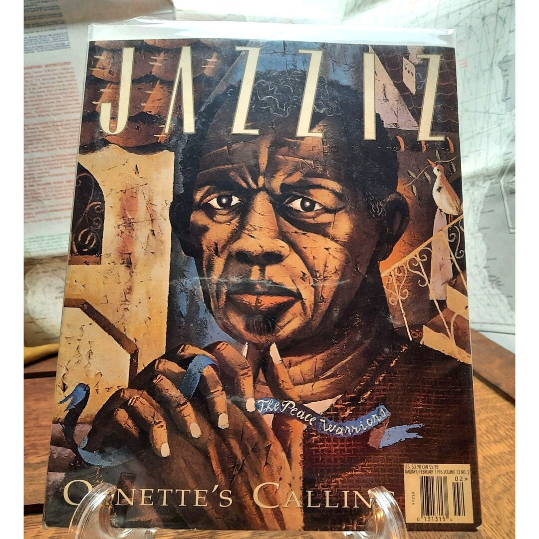 Ebony Magazine Jazziz Jan/feb 1996 Vol 13 No 2 VG+ Original Publication ...