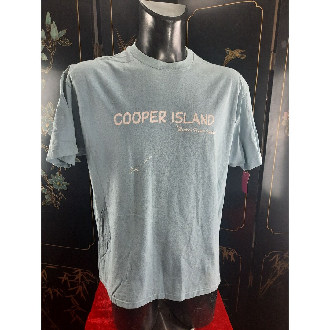 Vintage Mens XL Cooper Island British Virgin Islands Underwater Safaris ...