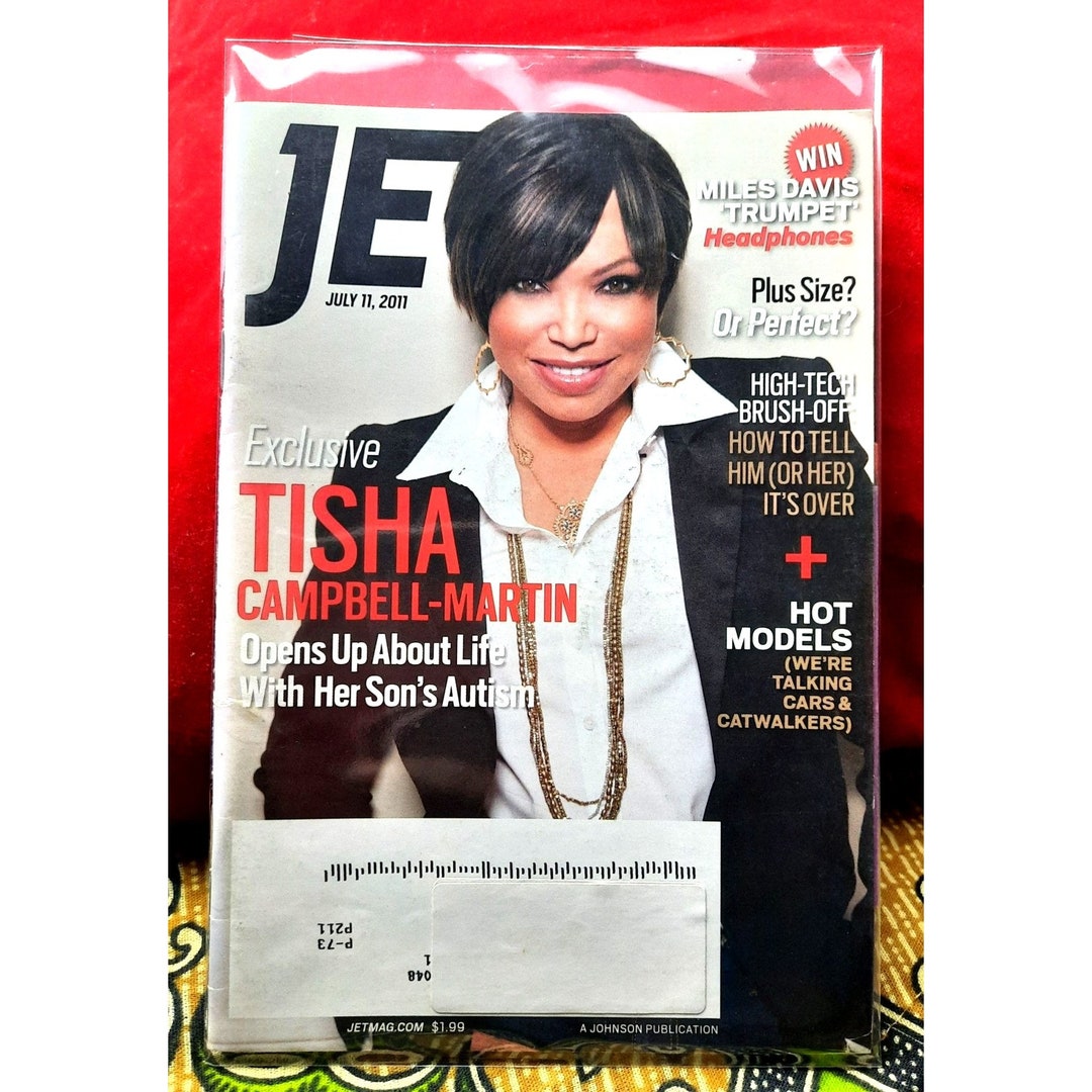 Vintage Jet Magazine Tisha Campbell Martin July 11, 2011 - Etsy