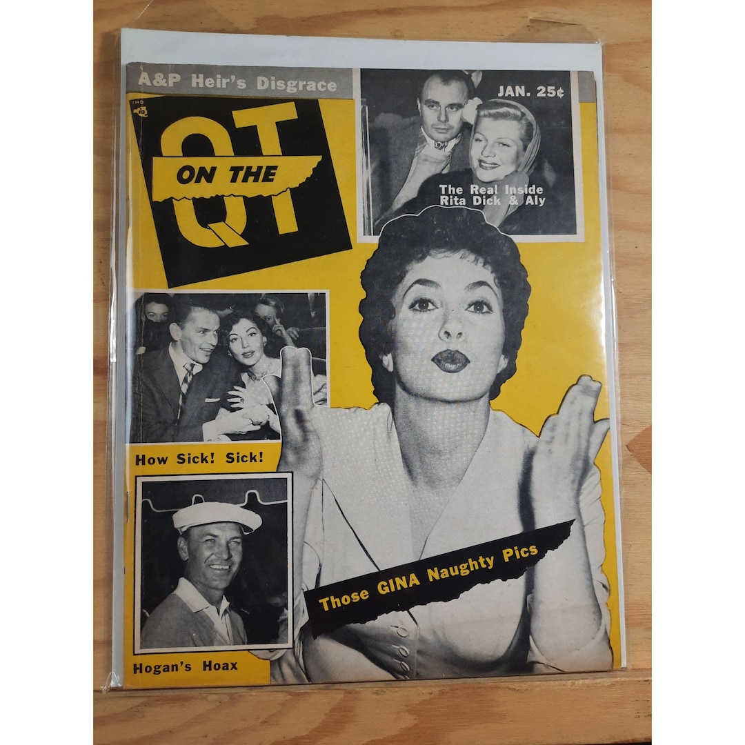 Vintage on the QT Magazine Original Publication Vol 1 No 4 Jan - Etsy