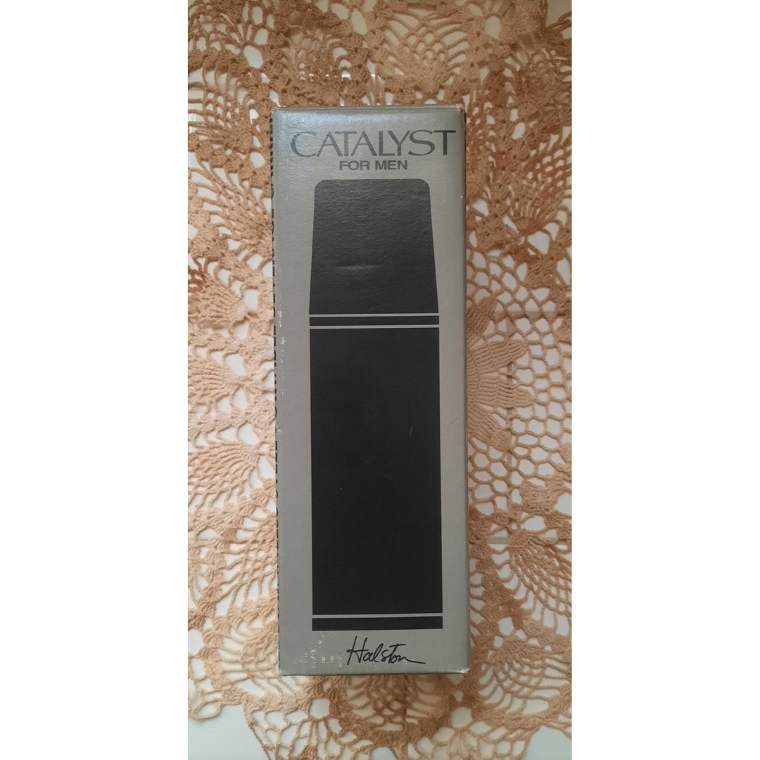 Vintage Halston Catalyst for Men Cologne Gift With Purchase Vacuum ...