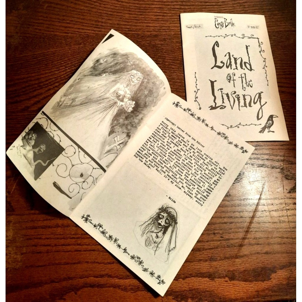 RARE Tim Burton's Corpse Bride Movie Promo Land of the Dead/land of the ...