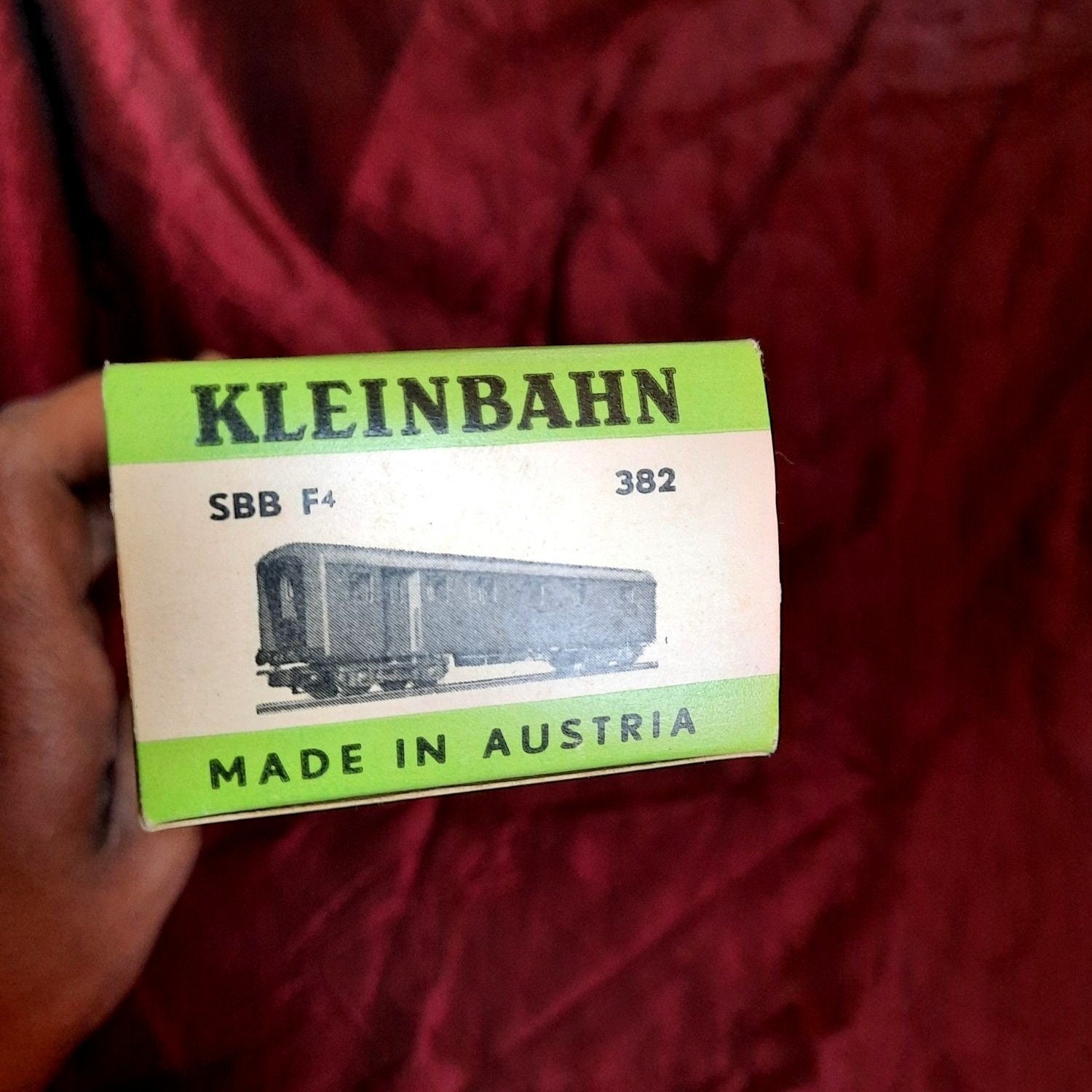 Vintage 1950s Kleinbahn Toy Train BLS Parcels Wagon SBB F4 965 No 382 ...