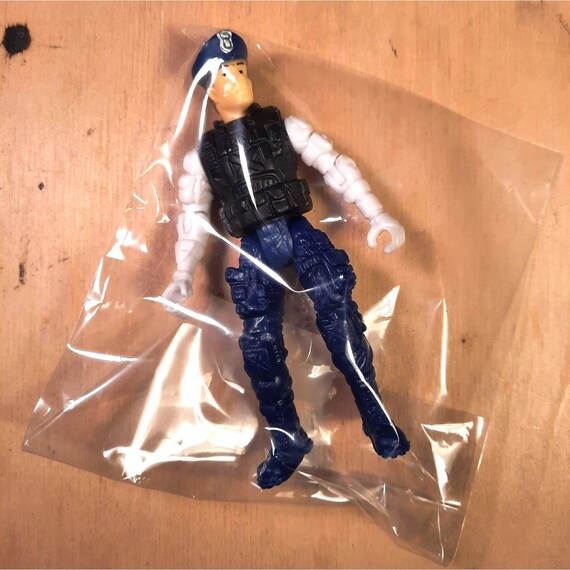 Chap Mei Excite Police Officer 4" Military Poseable A… - Gem