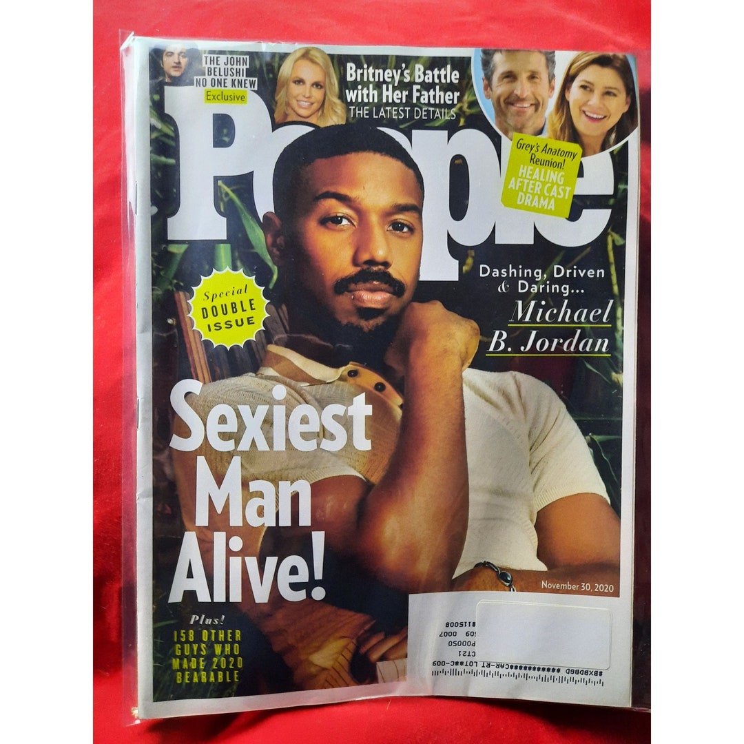 People Magazine Michael B Jordan Sexiest Man Alive Nov 30 2020 Original ...