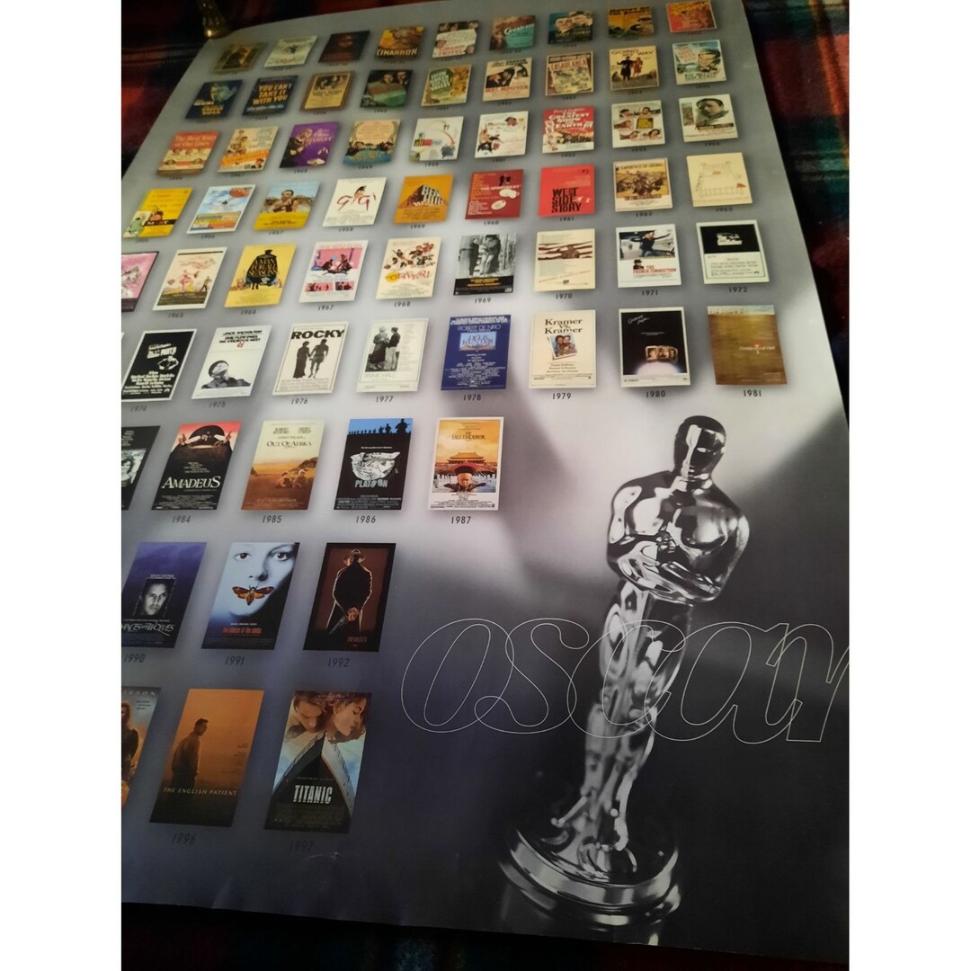 Vintage 70th Anniversary 1998 Oscars Award Ceremony Promotional Promo ...