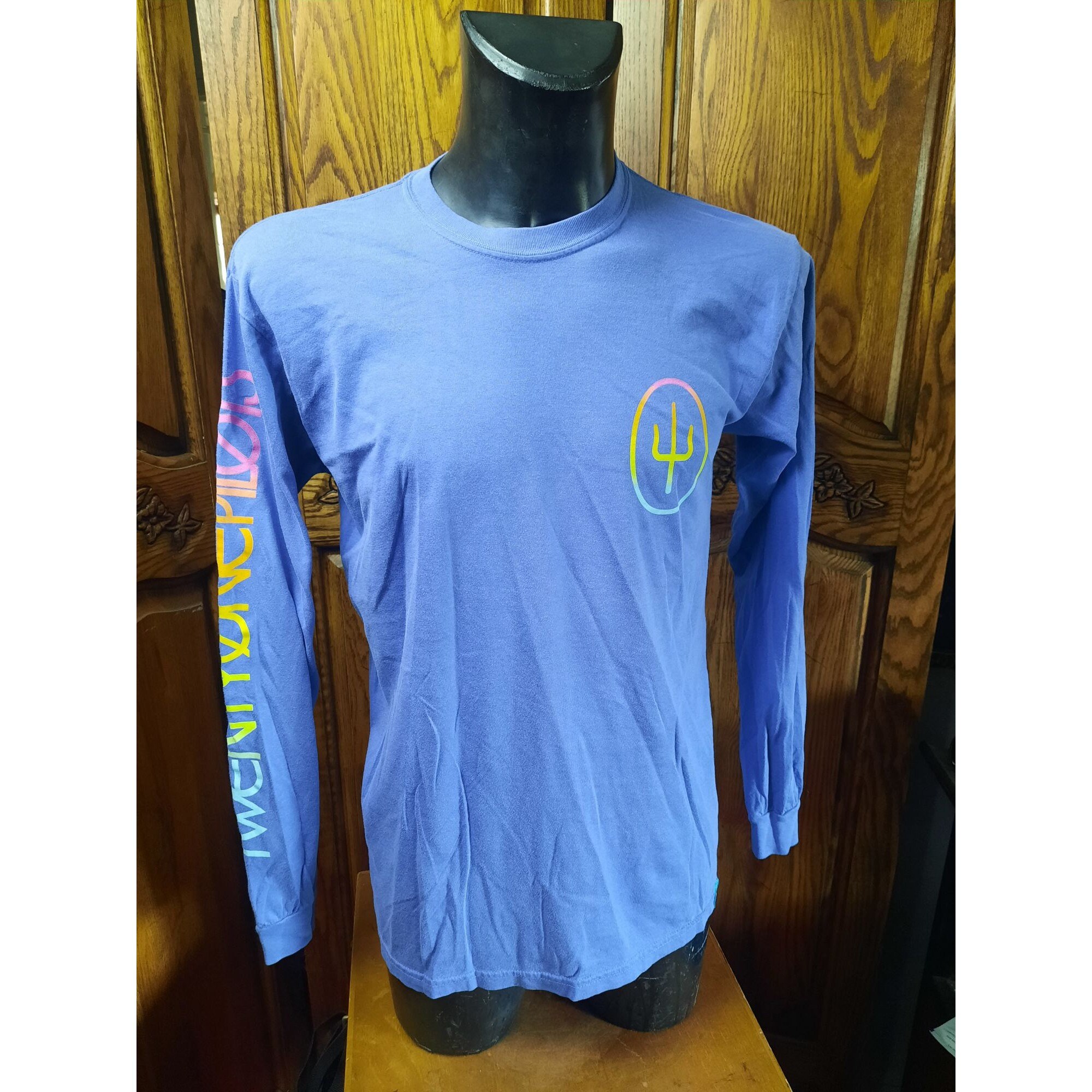 New KORN Twenty One Pilots Rock Band Saturday Song Promo Mens 2XL Blue ...