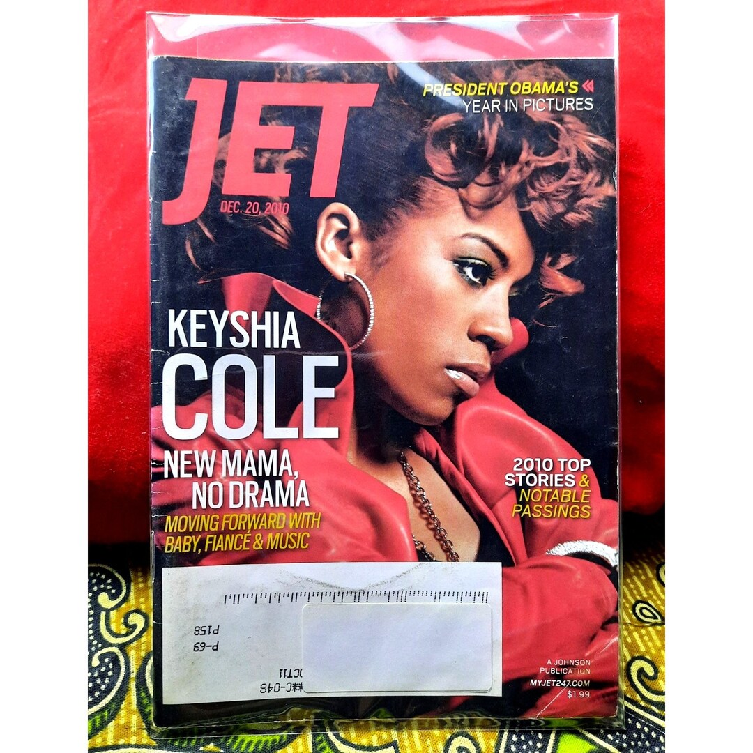 Vintage Jet Magazine Keyshia Cole Dec 20 2010 - Etsy