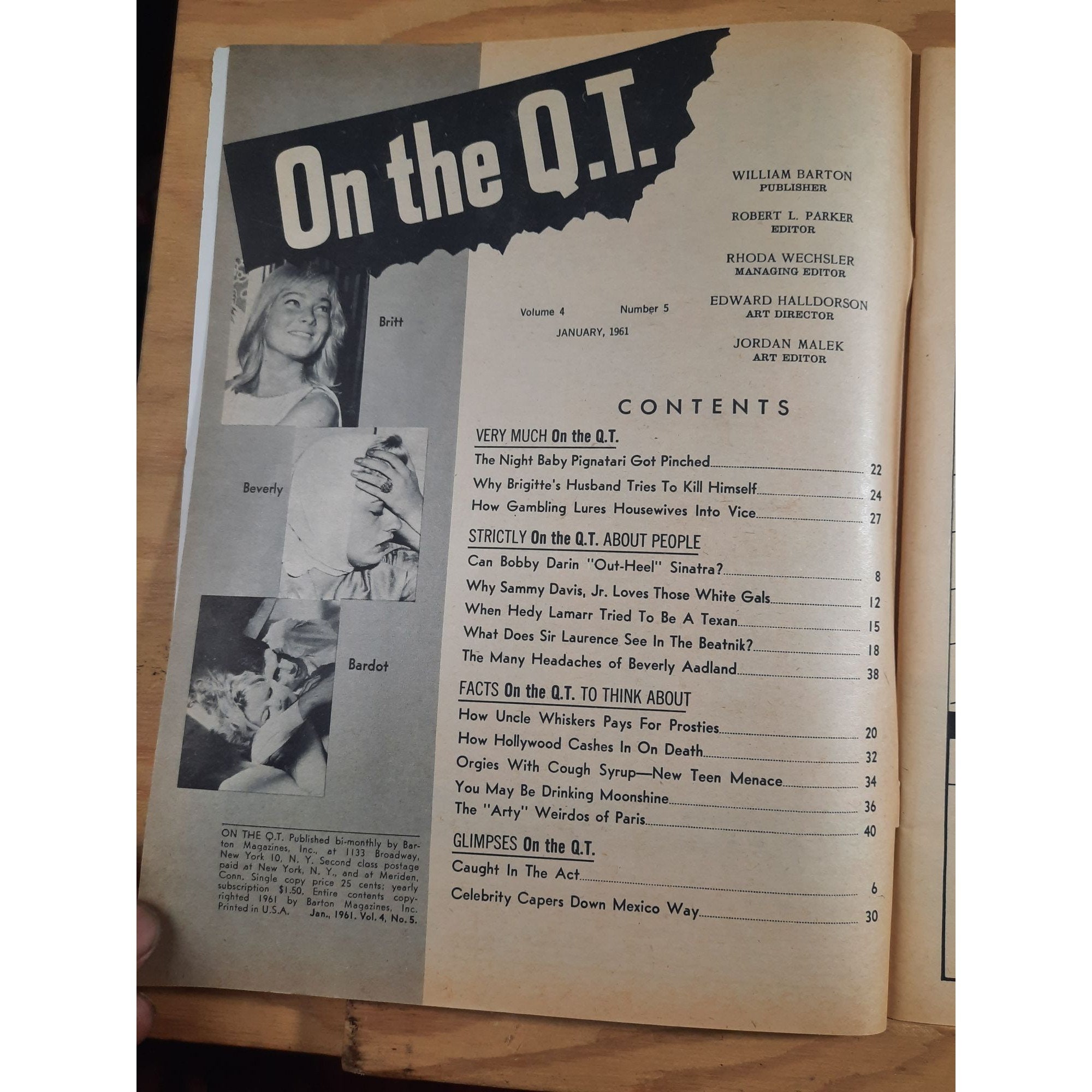 Vintage on the QT Magazine Sammy Davis Jr. Original - Etsy