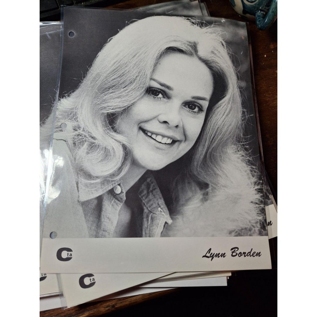 Vintage Lynn Borden Headshot and Action Shots From, Bernard Sandler's ...