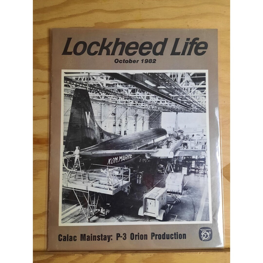 Vintage Magazine Lockheed Life Vol 6 No 9 OCT 1982 - Etsy
