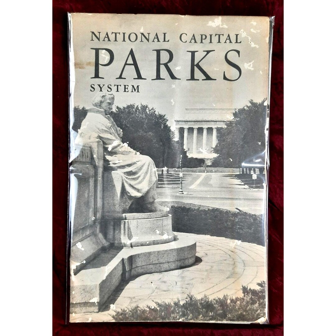 Vintage National Parks System Booklet Thrashed 1956 Estate of Lynn ...