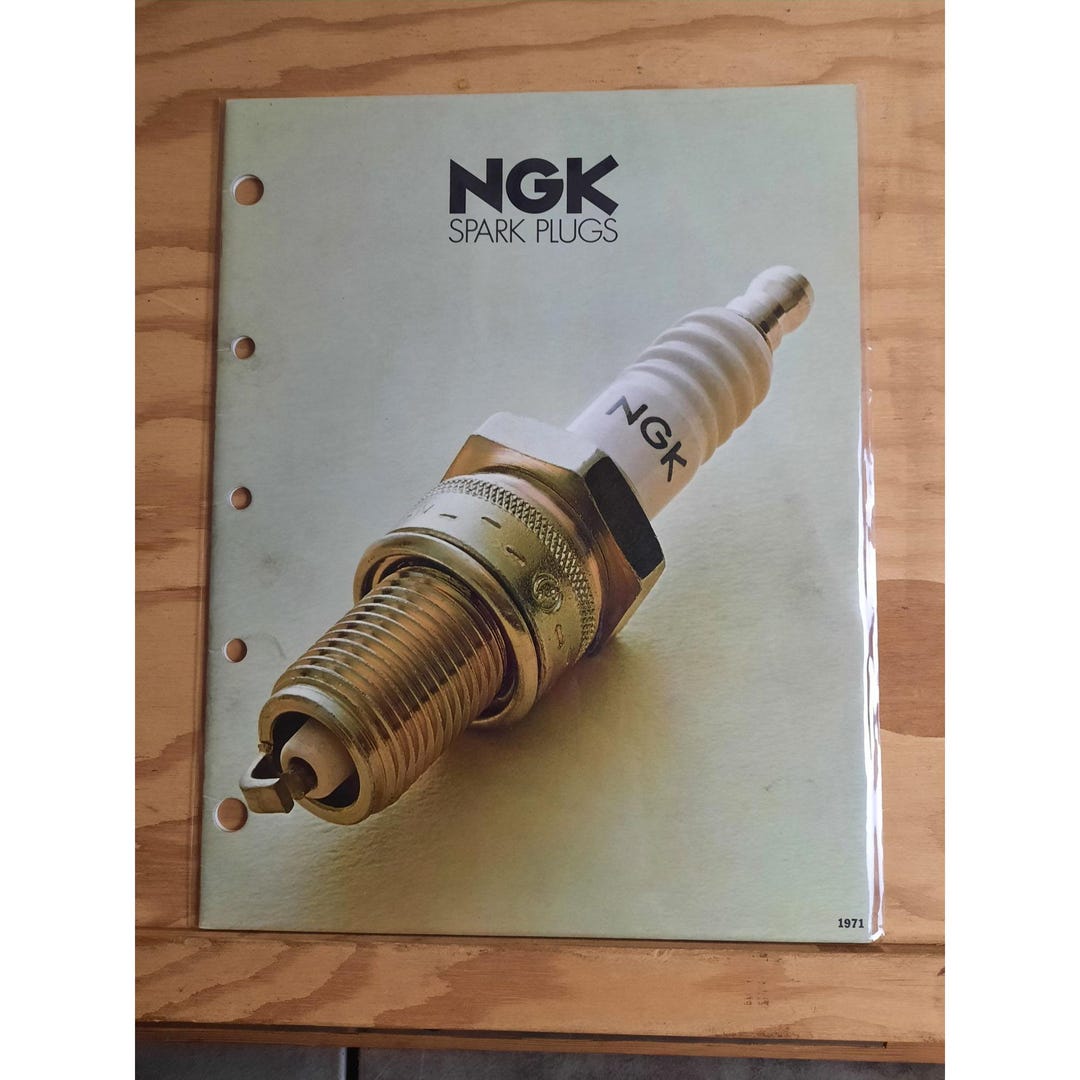 Vintage Technical Catalog Manual NGK Spark Plugs USA Corporation 1970s ...